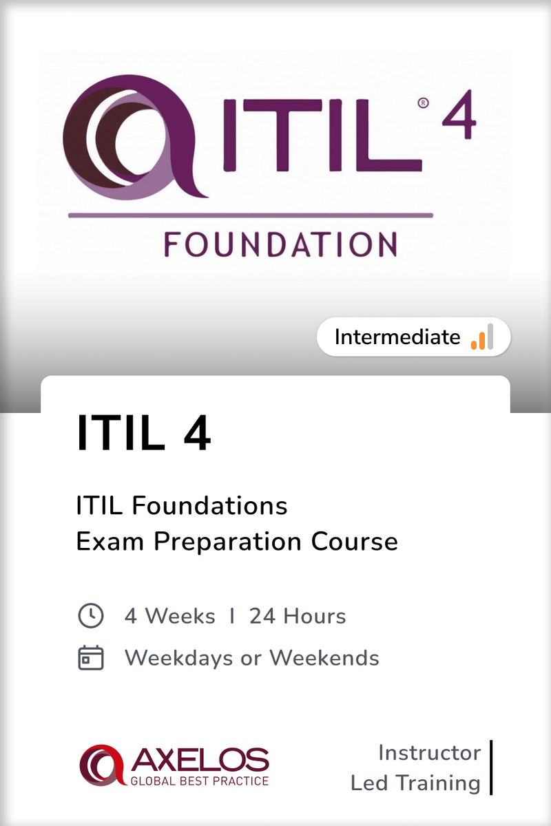 ITIL-Information Technology Infrastructure Library Training in Qatar ...