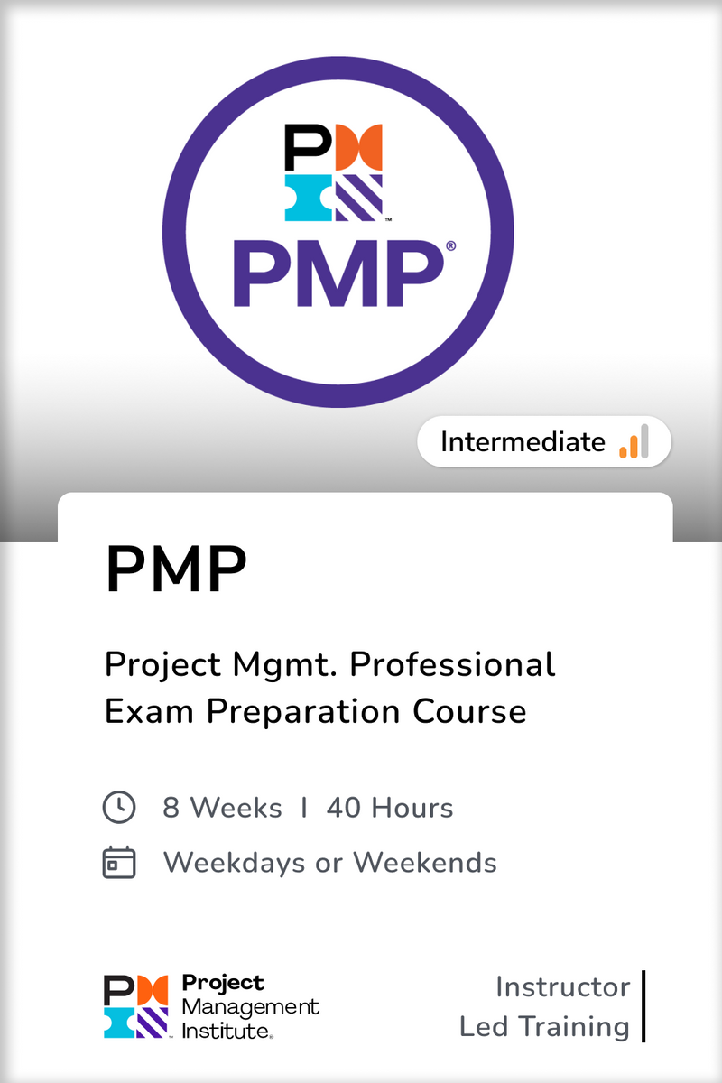 PMP Certification Course in Saudi Arabia | Best PMP Exam Training in ...